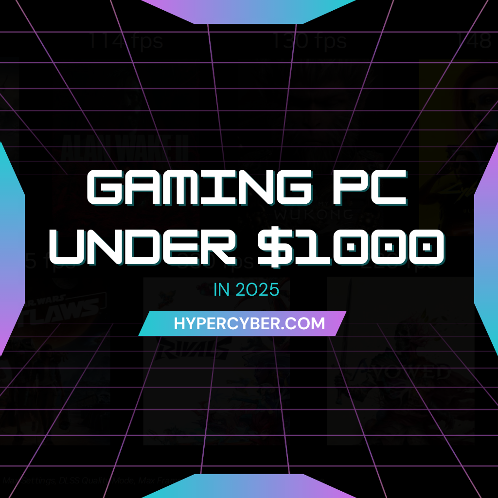 Gaming PC Under $1000 in 2025 — What Can You Get, What Can You Play, and Is It Worth It ...