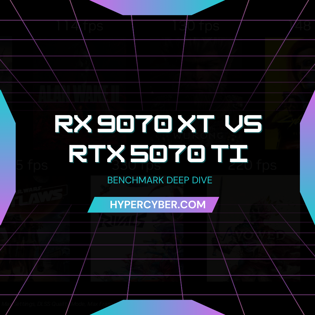 RX 9070 XT vs RTX 5070 Ti: Benchmark Deep Dive | HyperCyber