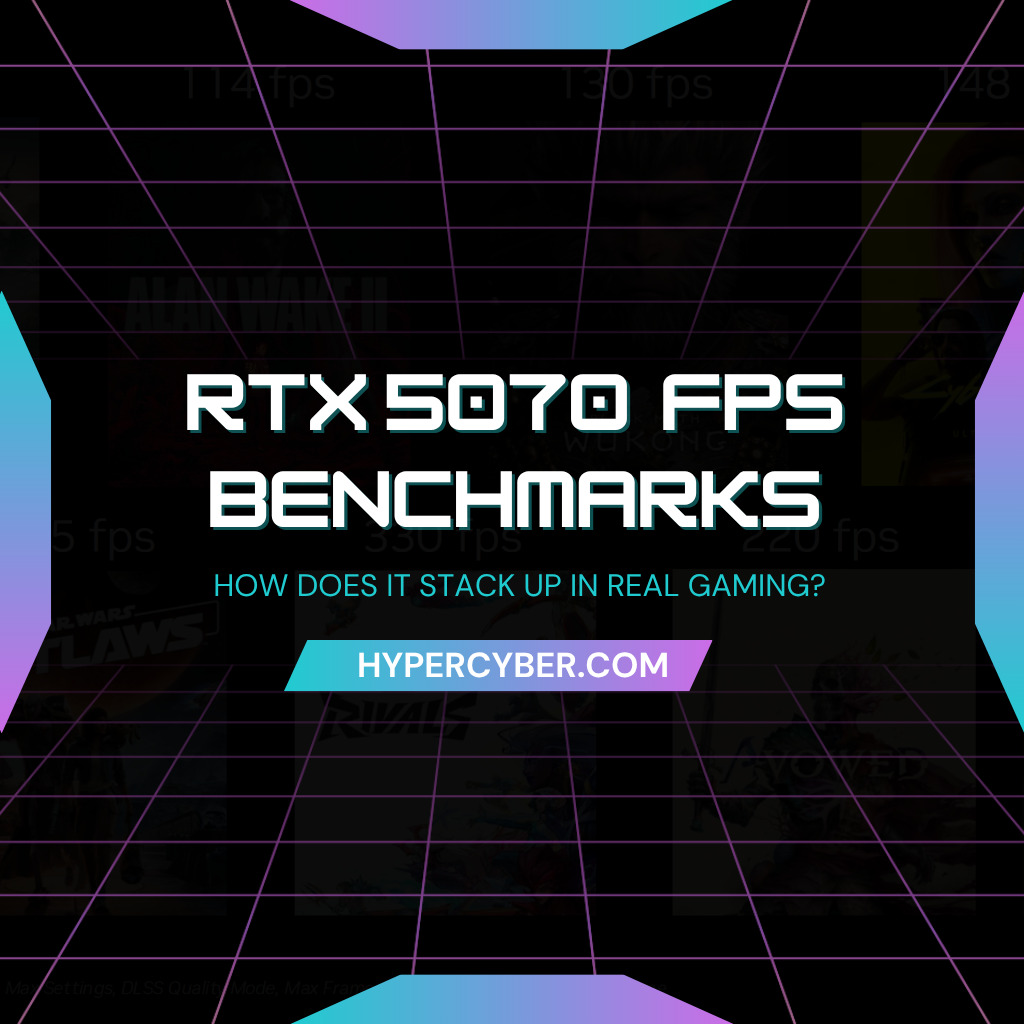 RTX 5070 FPS Benchmarks: 1440p & 4K Gaming with DLSS 4 Frame Gen ...