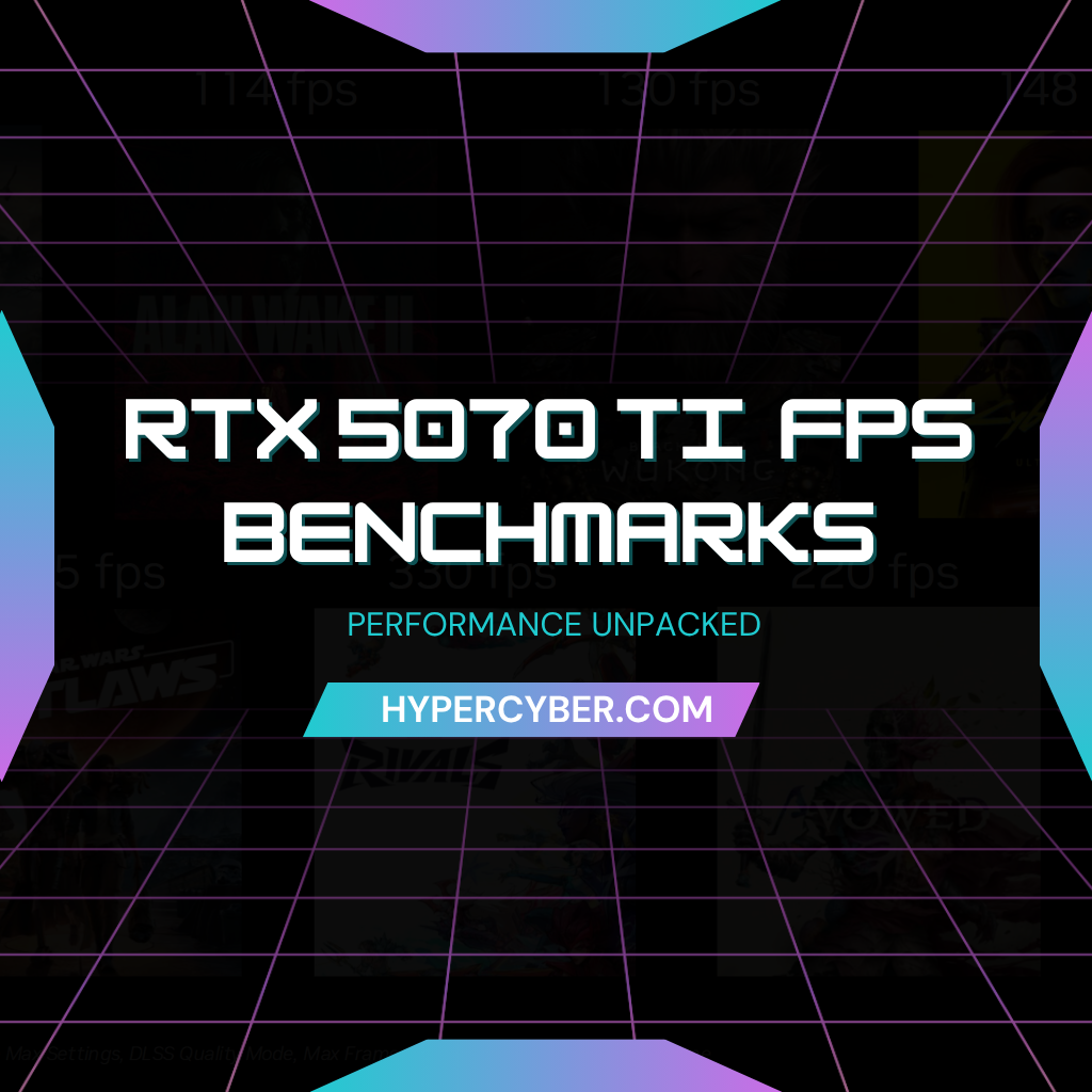 RTX 5070 Ti FPS Benchmarks: 1440p & 4K Gaming with DLSS 4/MFG – Hyper Cyber