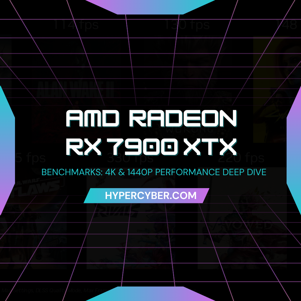 AMD Radeon RX 7900 XTX Benchmarks: 4K & 1440p Performance Deep Dive ...