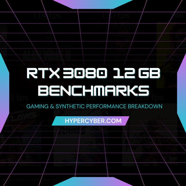 RTX 3080 12 GB Benchmarks: Native 1440p & 4K FPS Performance – Hyper Cyber
