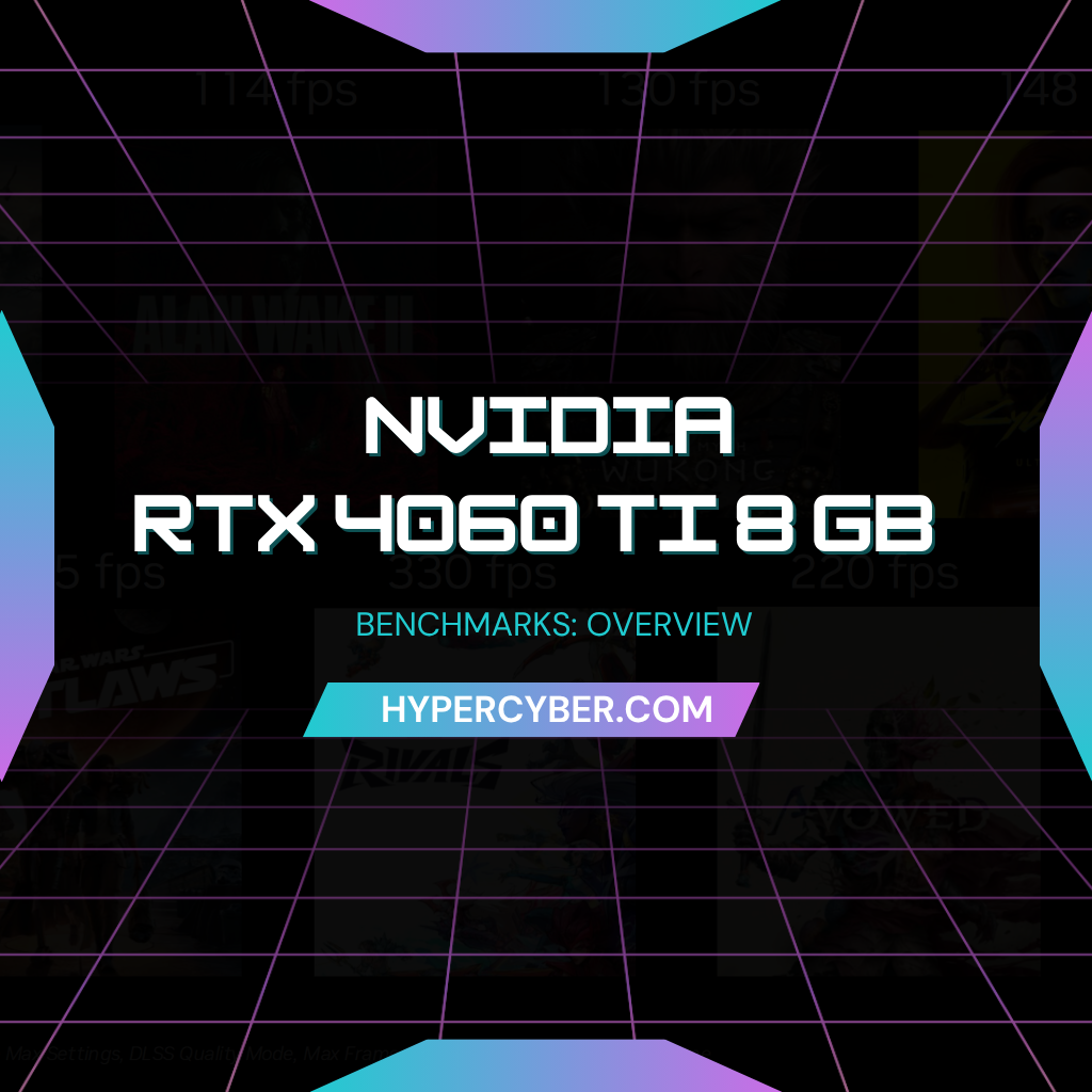 RTX 4060 Ti 8 GB Benchmarks: 1080p & 1440p Performance Breakdown ...