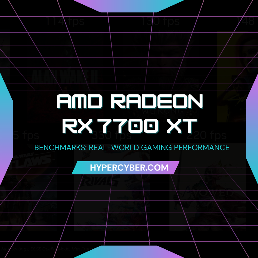 AMD Radeon RX 7700 XT Benchmarks: Performance at 1080p, 1440p & 4K ...