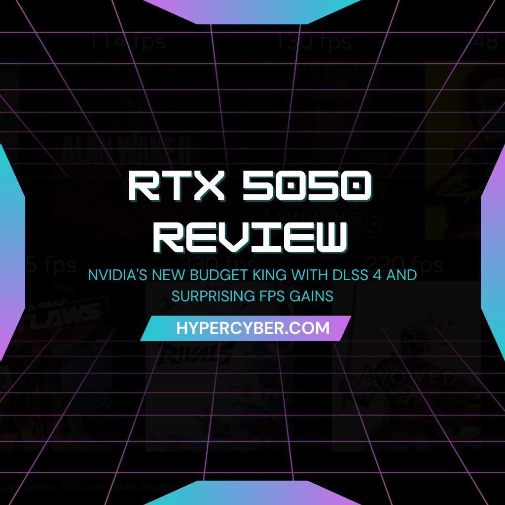 🔥 RTX 5050 Review: Nvidia's New Budget King with DLSS 4 and Surprising FPS Gains | HyperCyber