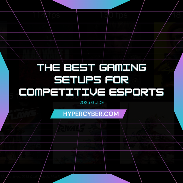 The Best Gaming Setups for Competitive Esports – 2025 Guide | HyperCyber