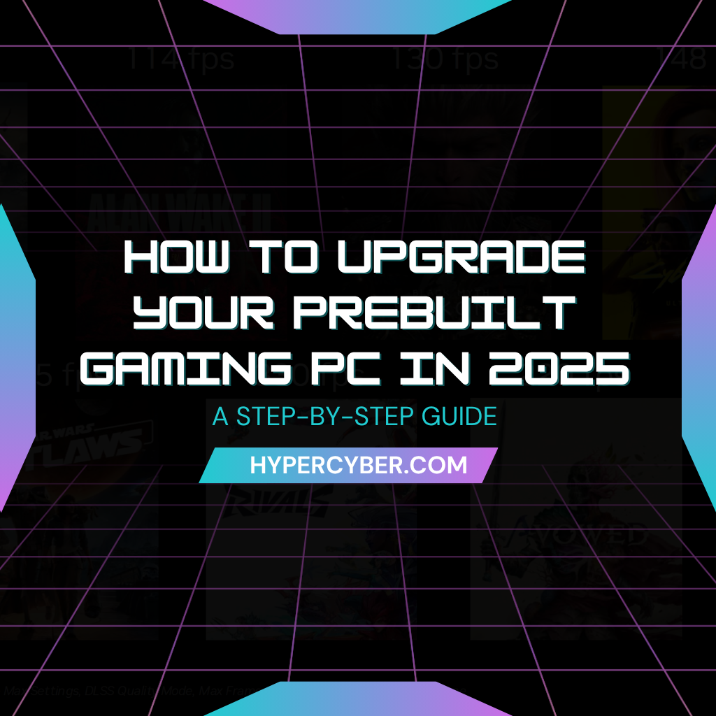 How to Upgrade Your Prebuilt Gaming PC in 2025: A Step-by-Step Guide | HyperCyber