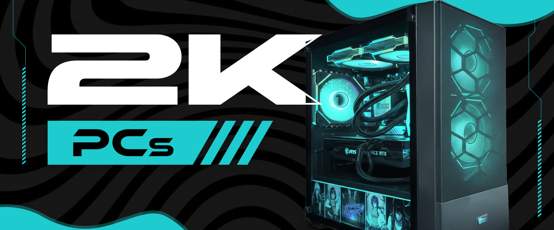 1440p Gaming PC – High-Performance 2K Computers – Hyper Cyber