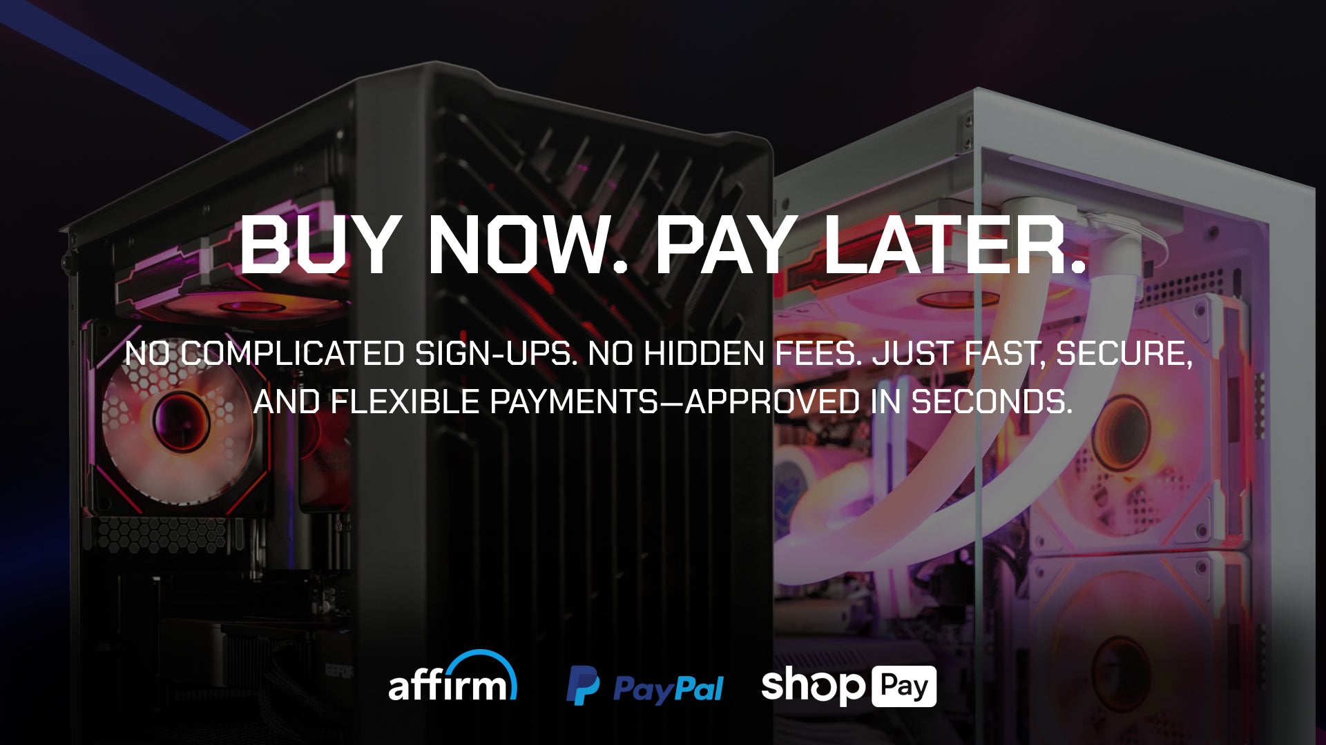 HyperCyber Financing – Affirm, PayPal & Shop Pay Plans